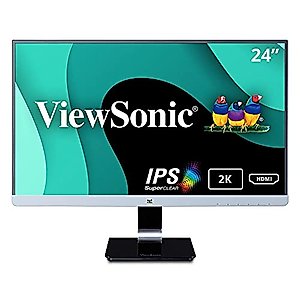 ViewSonic VX2478-SMHD 24 Inch 1440p IPS Widescreen LED Monitor with HDMI and DisplayPort