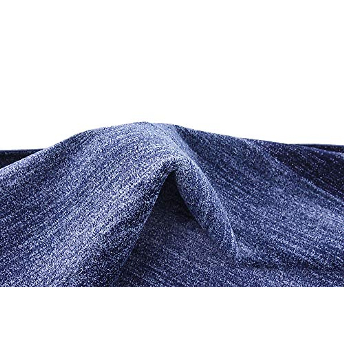 Unique Loom Del Mar Collection Area Rug - Abigail (7' 10" Square, Navy Blue/ Blue)