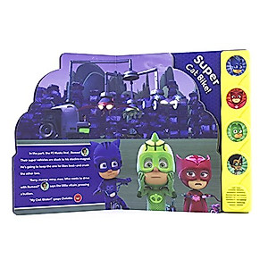 PJ Masks - Super Cat Bike! Sound Book - Play-a-Sound - PI Kids