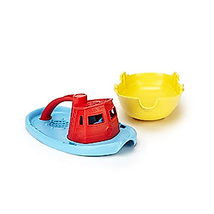 Green Toys Tug Boat Red - CB3