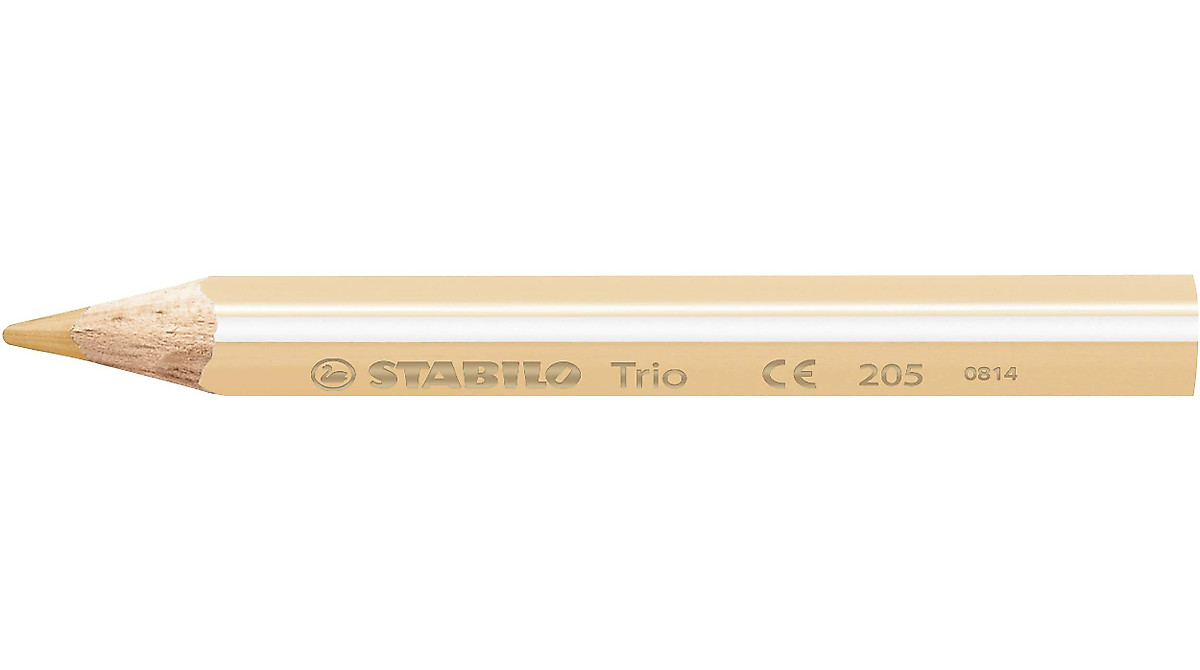 STABILO Trio Thick Colored Pencils: Ergonomic 12-Color Set