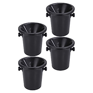 DOITOOL 4Pcs Wine Tasting Spittoons Wine Tasting Dump Bucket Spittoon Champagne Bucket Spit Wine Barrels Cold Wine Barrels Ice Bucket