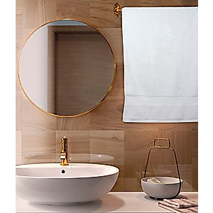 Oakias 6 Pack White Hand Towels – 16 x 28 Inches – 600 GSM Quality – Highly Absorbent & Soft Gym Towels