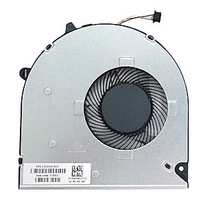 CPU Cooling Fan for HP 15-DU 15-DW 15-DY 15S-DU 15S-DR 15S-DY 15S-FQ,Compaitible L52034-001 DC28000N6F0 FLG0 DFS5K12114464N TPN-C139,