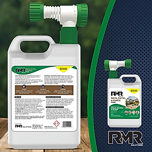 RMR Deck, Patio, & Fence Wash - Commercial-Grade Outdoor Stain Remover for Mold, Mildew, and Algae, 64 Ounce Bottle with Hose-End Adapter