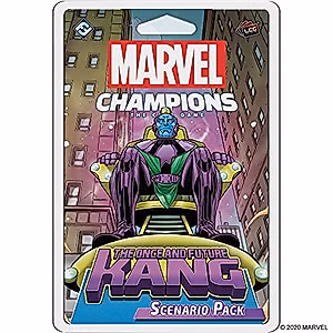 Marvel Champions The Card Game The Once and Future Kang SCENARIO PACK | Strategy Card Game for Adults and Teens | Ages 14+ | 1-4 Players | Average Playtime 45-90 Minutes | Made by Fantasy Flight Games