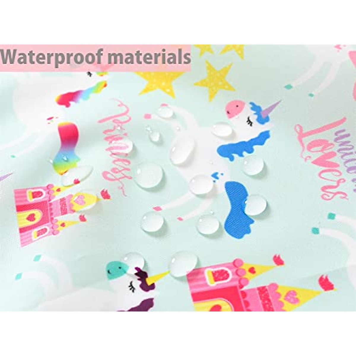 ElecMotive 5 Pack Long Sleeve Bib,Baby Toddler Waterproof Sleeved Bib for 6-30 Months Reusable with Catch-all Pocket