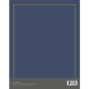 Southworth® Certificate Jackets, Navy/Gold Foil Border, Pack of 5