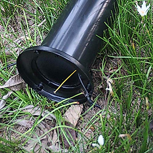 WPOLED Solar Lawn Light Simplicity Outdoor Waterproof IP65 Pillar Lamp Home Villa Courtyard Garden Light Exterior Courtyard Garden Rainproof Post Pillar Lantern