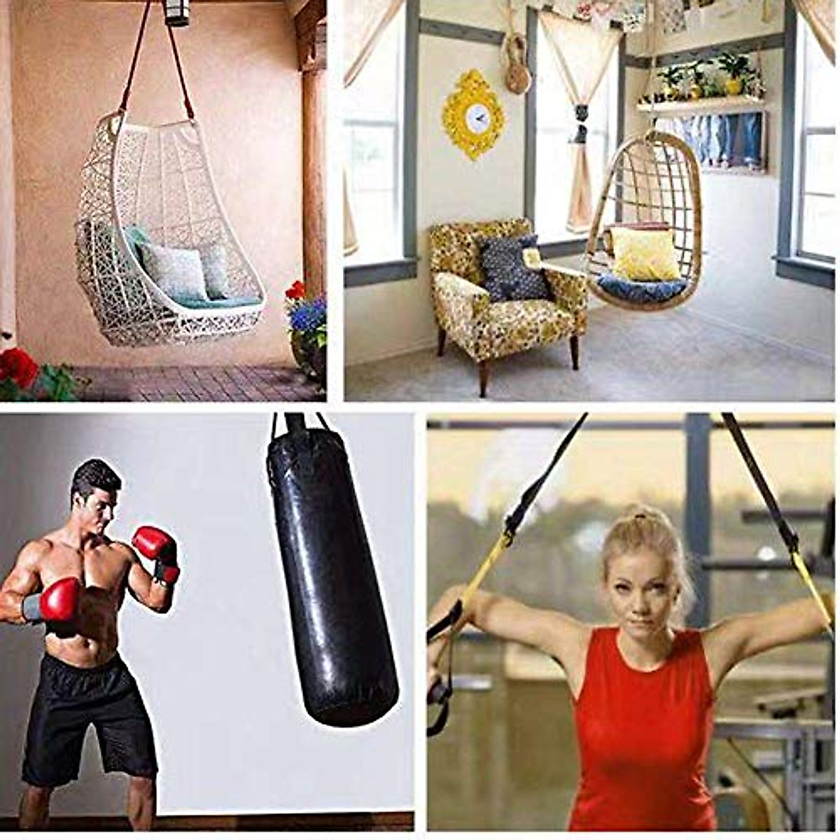 Heavy Duty Spring 800lbs Weight Capacity Porch Swings Spring for Hanging Hammock Chairs and Porch Swings (1)