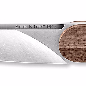 TB Groupe - Louis Paring Knife - Nitrox Stainless Steel Knife - 16% Chromium - Exceptional Resistance - Made in France - 3.5”