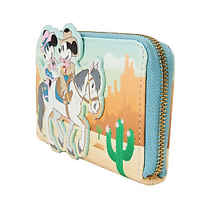 Loungefly Disney Western Mickey & Minnie Wallet | Disney Wallets Standard