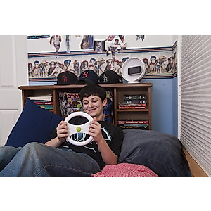 Clingo Universal Game Wheel for iPod, iPhone and Other Mobile Devices - Holster - Retail Packaging - White