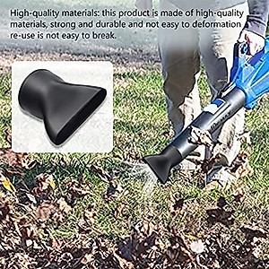AMTHKNO Flat Tip Nozzle for Kobalt KLB 1040B-03 Leaf Blower 40v KLB 1040 Leaf Blower, KHB 3040-06 40 Volt, (Black)