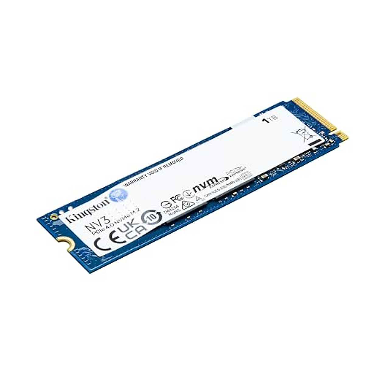 Kingston NV3 1 TB Solid State Drive - M.2 2280 Internal - PCI Express NVMe [PCI Express NVMe 4.0 x4]