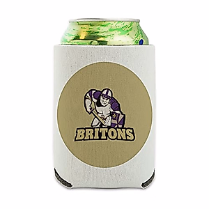 Albion College Secondary Logo Can Cooler - Drink Sleeve Hugger Collapsible Insulator - Beverage Insulated Holder