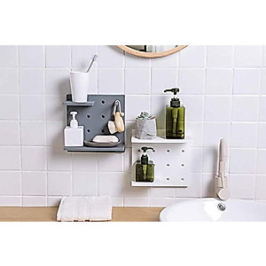 Hangqifeng Wall - Mounted Shelf Storage Shelf Household Free of Punch