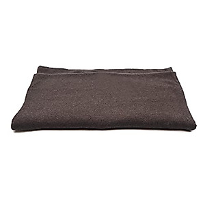 State Cashmere Reversible Throw Blanket - Ultra Soft Accent Blanket for Couch, Sofa & Bed Made with 100% Inner Mongolian Cashmere - Crafted Home Accessories - (Black Coffee/Winter Twig, 60"x50")