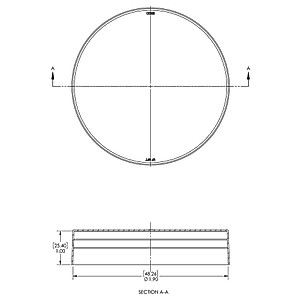 Caplugs CE-315 CE Series – Plastic Cap for Threaded Pipe Ends, 40 Pack, Black LD-PE, Pipe Thread Size NPT 1-1/2" Protective Closures, Dust & Moisture Seals, Construction, Manufacturing (ZCE3151AA1)