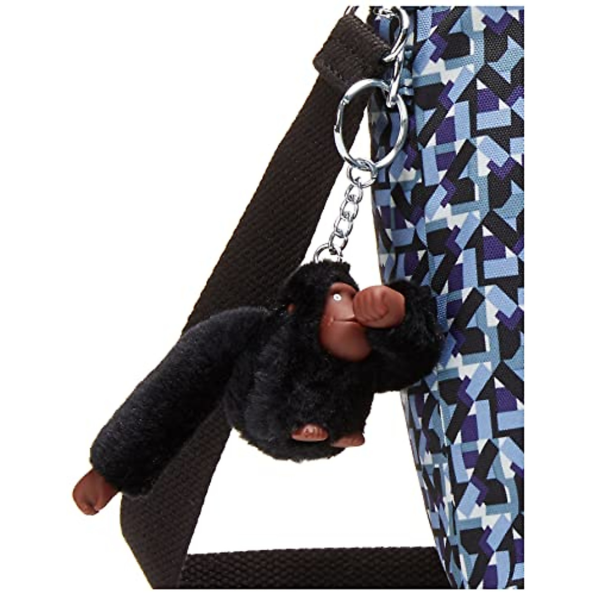 Kipling Womens Women's Shelia Bag, Adjustable Strap, Nylon Crossbody Bag, Dazzling Geos, 11.75 L x 6.75 H 6.25 D US