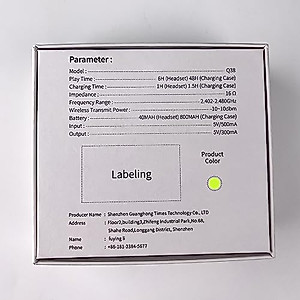 Wireless Earbud, Sport Bluetooth 5.3 Headphones with Earhooks Bluetooth Earbud in-Ear with Immersive Sound, Wireless Earphones IP7 Waterproof, Dual LED Display, 48H Playtime, Noise Cancelling, Running