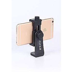 Manfrotto Stand for Universal Cell Phone, with A Bonus ZAYKiR Adapter, Rotates Vertical and Horizontal