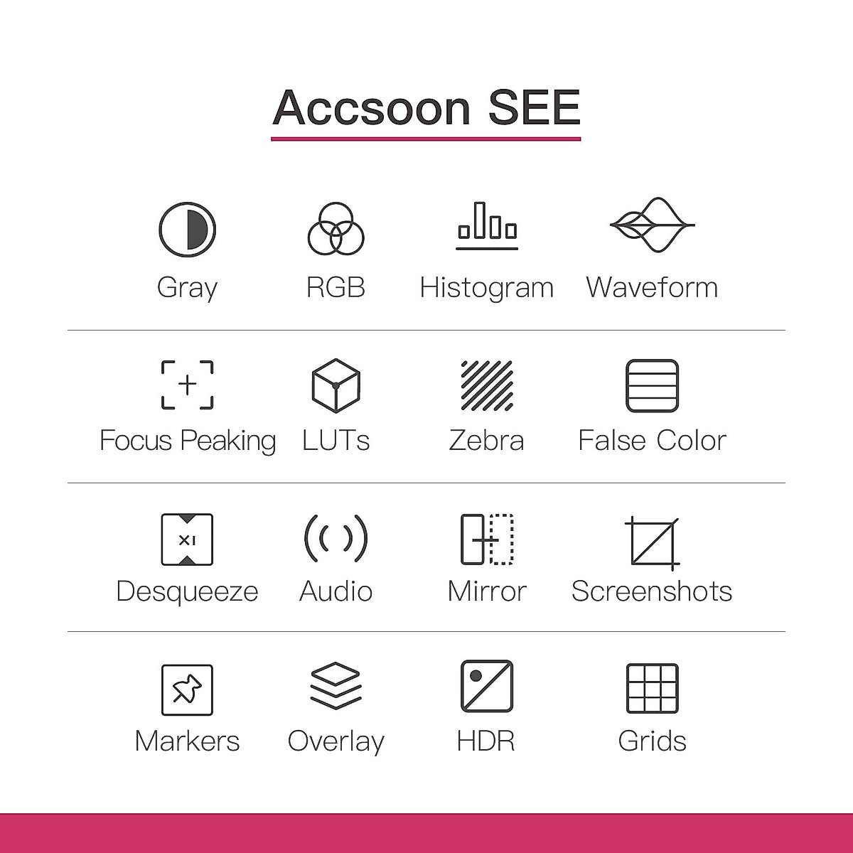 Accsoon SeeMo HDMI to USB C Video Capture Adapter for iPhone and iPad,Support 1080P 60FPS Video & Real-Time Monitoring/Streaming/Recording,iOS 12.0 or Later iPhone/iPad Adjustable