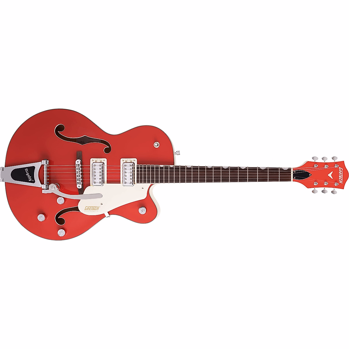 Gretsch G5410T Limited Edition Electromatic "Tri-Five" Hollow Body Single-Cut Two-Tone Fiesta Red/Vintage White w/Bigsby