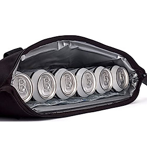 Caddy Swag Golf Bag Cooler Beer Sleeve 6 Can - Fun Golf Gifts for Men & Women - Golf Cart Cooler for Drinks, Food, General Use - Great for Golf Bag Accessories for Men, Beer Sleeve for Cans, and More