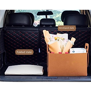 Wycoroy Storage Baskets Collapsible Felt Storage Bin Set, Organizer with Carry Handles, Storage Box for Shelves, Clothing, Books, Shoes,Toys (Beige, Lagge)