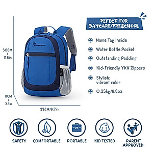 MOUNTAINTOP Kids Toddler Backpack for Boys Girls Preschool Kindergarten Bag