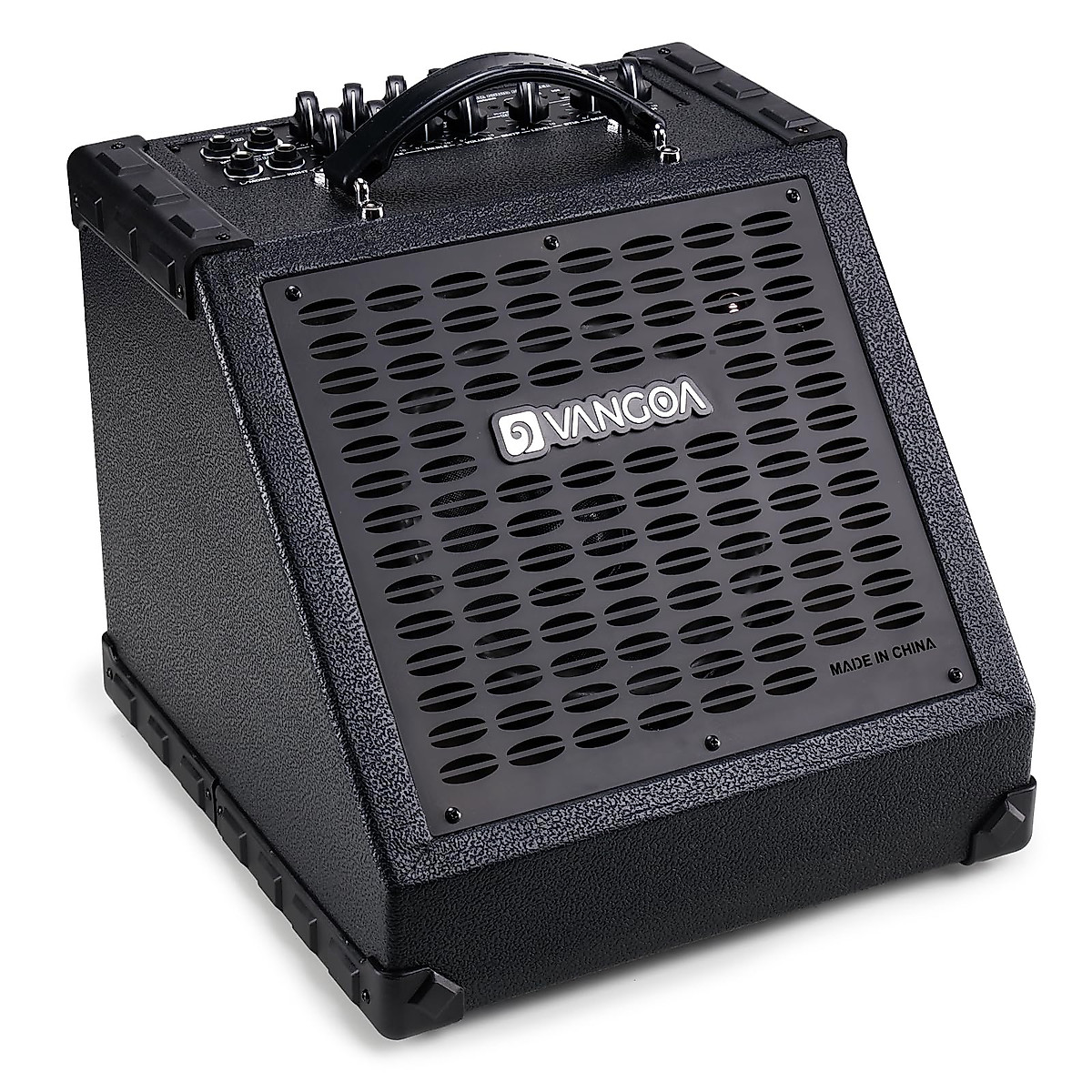 Vangoa Electric Drum Amp 65W Professional Wireless Electronic Drum Amplifier Speaker 3-Band EQ USB E Drum Personal Monitor Keyboard Speaker, Black