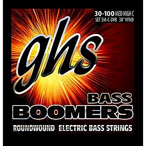 GHS Strings 5M-C-DYB Bass Guitar Strings Set