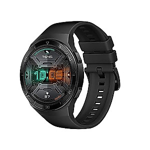 HUAWEI Watch GT 2e Bluetooth SmartWatch, Sport GPS 14 Days Working Fitness Tracker, Heart Rate Tracker, Blood Oxygen Monitor, Waterproof for Android and iOS, 46mm Graphite Black
