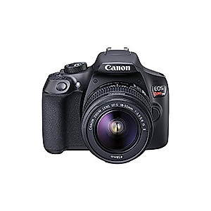 Canon EOS Rebel T6 Digital SLR Camera Kit with EF-S 18-55mm f/3.5-5.6 is II Lens, Built-in WiFi and NFC - Black (US Model)