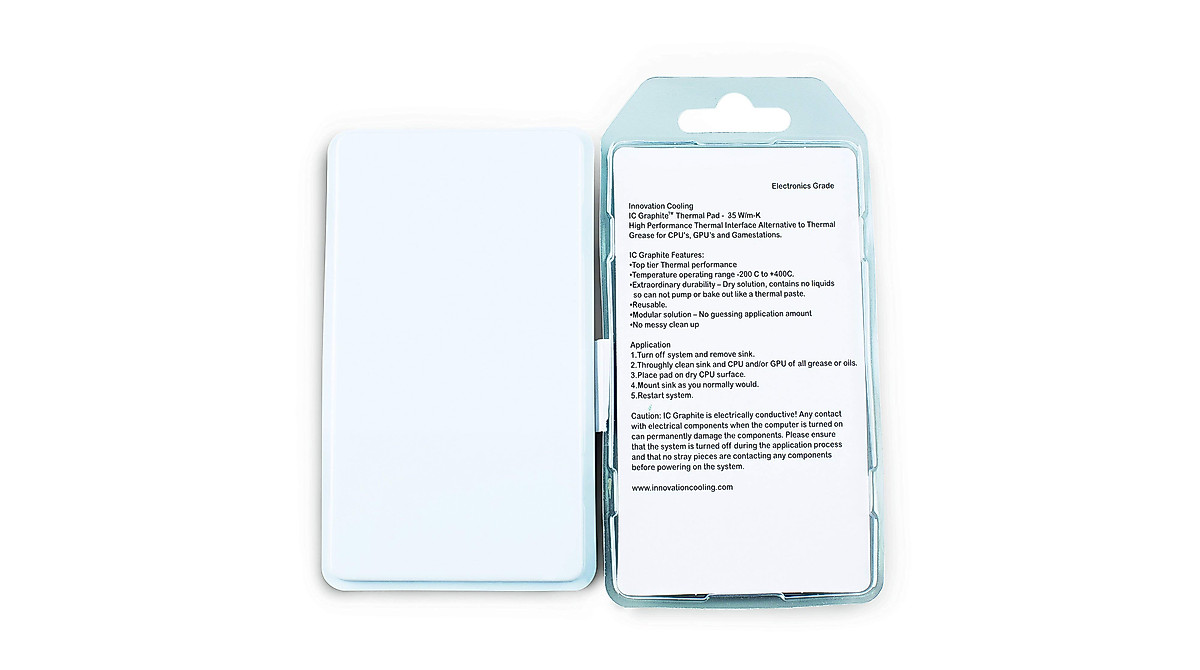 Innovation Cooling Graphite Thermal Pad – High Performance