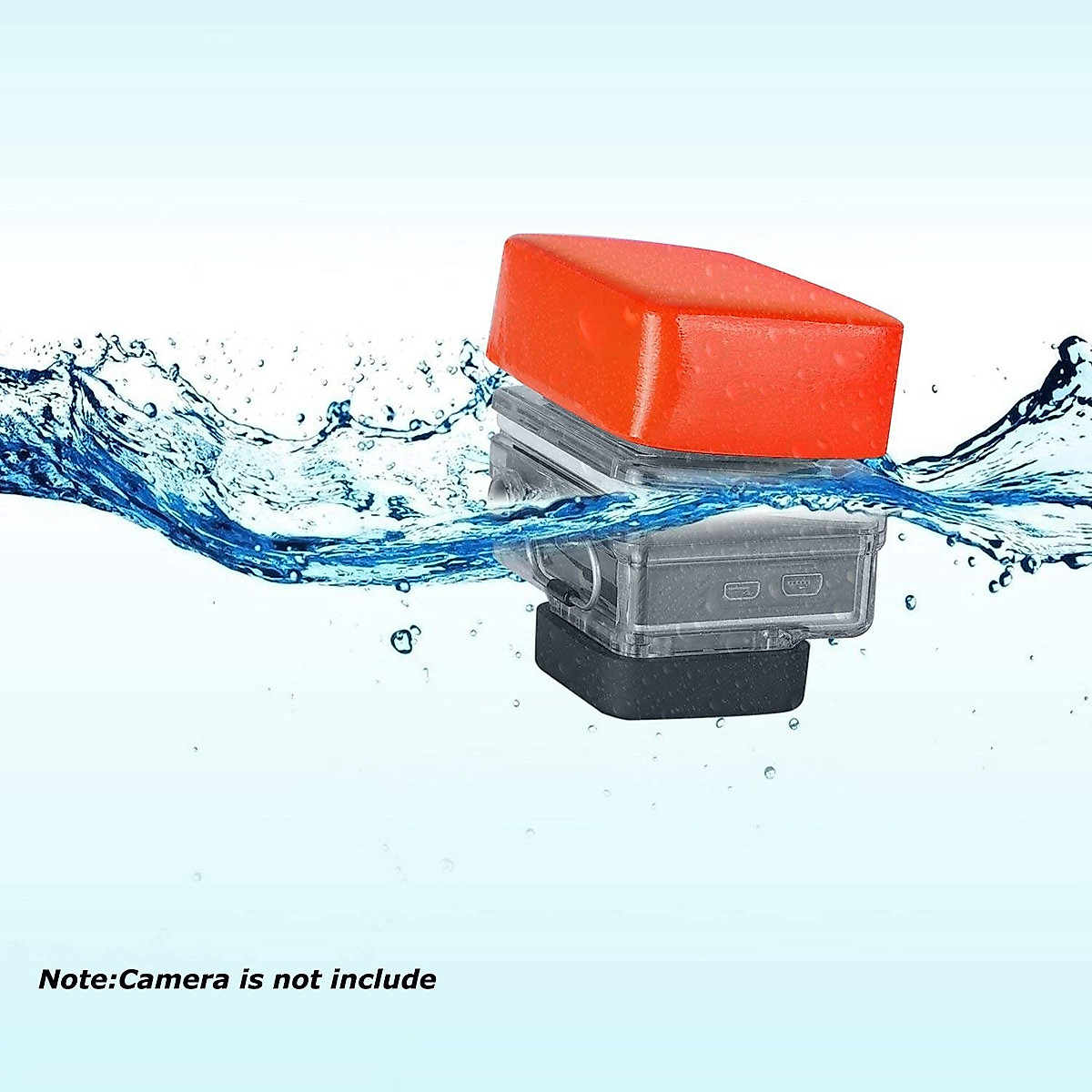 VVHOOY Waterproof Case Compatible with AKASO EK7000 EK5000/REMALI CaptureCam/Apexcam/Vemont/EKEN H9R/HLS/Jadfezy Action Camera Underwater Dive Housing Protective Case