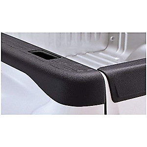 Bushwacker Ultimate BedRail Caps - Factory w/ Stake Holes | 2-Piece Set, Black, Smooth Finish | 49526 | Fits 2007-2013 GMC Sierra 1500; 2007-2014 Sierra 2500 HD, 3500 HD w/ 6.6' Bed