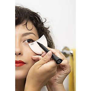 ShadowMoon - Reusable Eye Makeup Shield and Silicone Under Eye Cooling Pad for puffy eyes and perfect makeup application. Alternative to disposable shadow shields and eye makeup shields, 1 Pc Pink