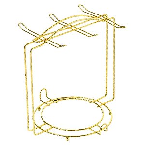 Coffee Cup Holder, Metal Iron Coffee Mug Holder with Hooks, Portable Modern Countertop Coffee Cup Tree Stand for Counter Home Office Decor