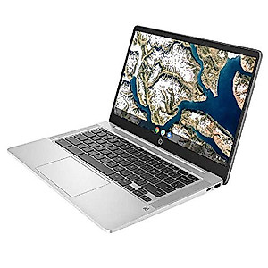 HP Chromebook 14 14" FHD Laptop Computer/ for Education or Student/ Intel Celeron N4000/ 4GB DDR4/ 64GB eMMC/ 11+ Hrs Battery/ Webcam/ Chrome OS/ Work from Home