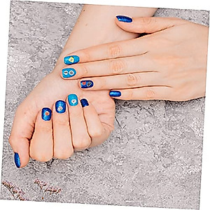 FRCOLOR 9 Boxes Nail Art Accessories Nail Decals for Nail Art Glitter Nail Polish Set Glitter Set Nail Glitter Nail Art Sequins Sparkle Nail Art Soft Pottery Polymer Clay Nail Sequins