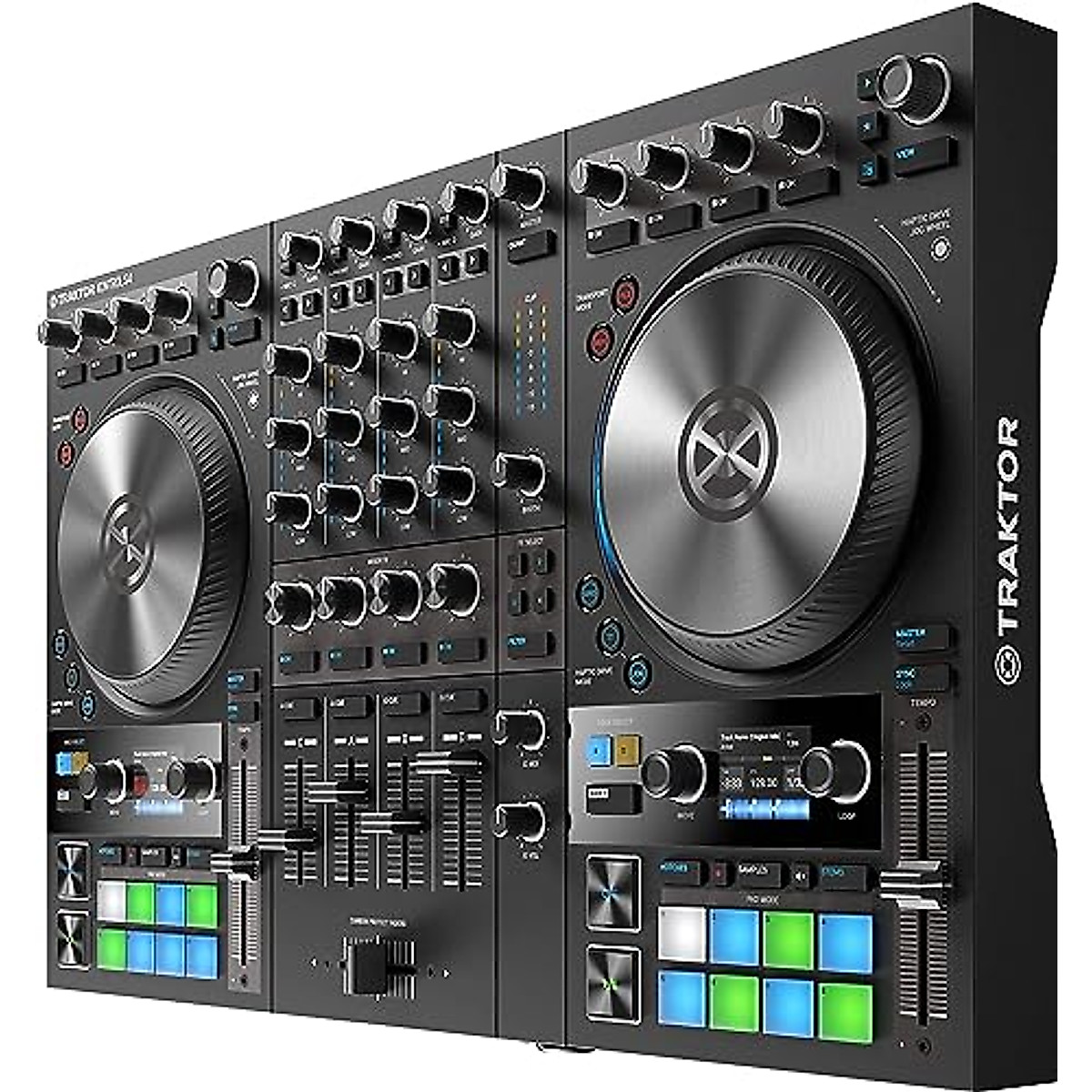 Native Instruments Traktor Kontrol S4 Mk3 DJ Controller, 21.34 x 13.35 x 2.38 inches