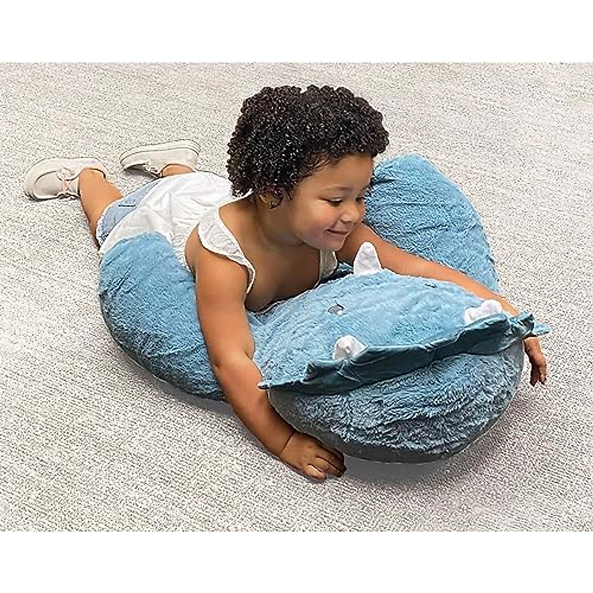 Cuddo Buddies Dinosaur Toddler Chair Plush Character Kids Chair Comfy Pillow Chair for Boys and Girls, 19 in x 20 in x 16 in