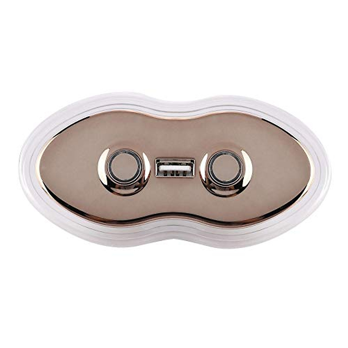 Natruss Hand Control Switch Controller 2 Button LED Backlight USB Port Electric Massage Chair Controller, Electric Sofa Controller, Sofa Switch Controller for Sofa Home