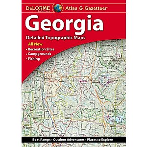Delorme Atlas & Gazetteer: Georgia