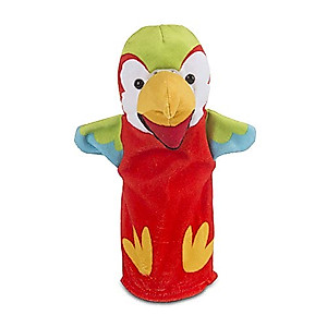 Melissa & Doug 96036 Playful Pets Hand Puppets, Multicolor