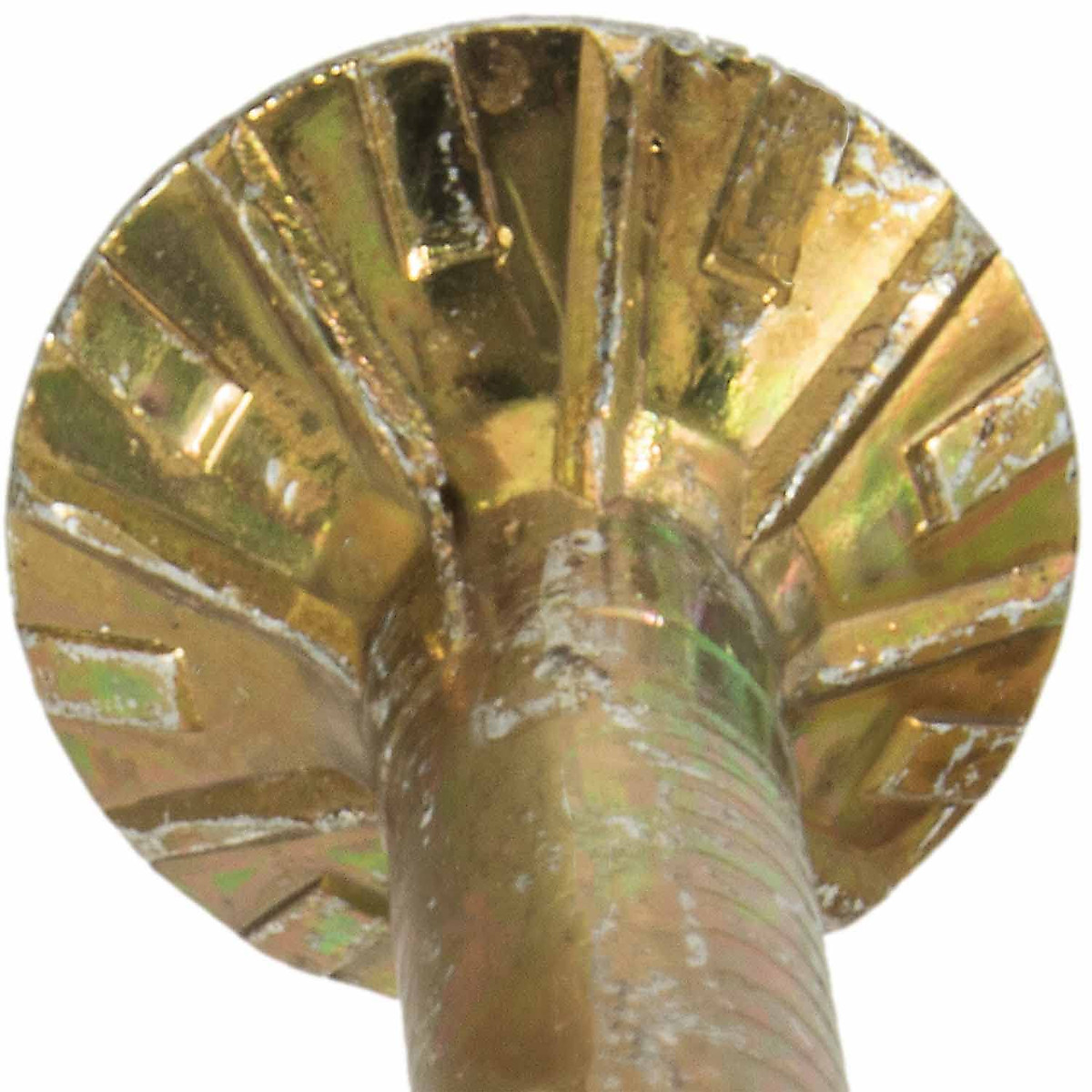 Jake Sales #15x14 Bronze Coated Multipurpose Wood Screw Torx/Star Drive Flat Head (1 Pound - 9 Approx. Screw Count) Exterior Coated - ACQ Compatible Wood Screws