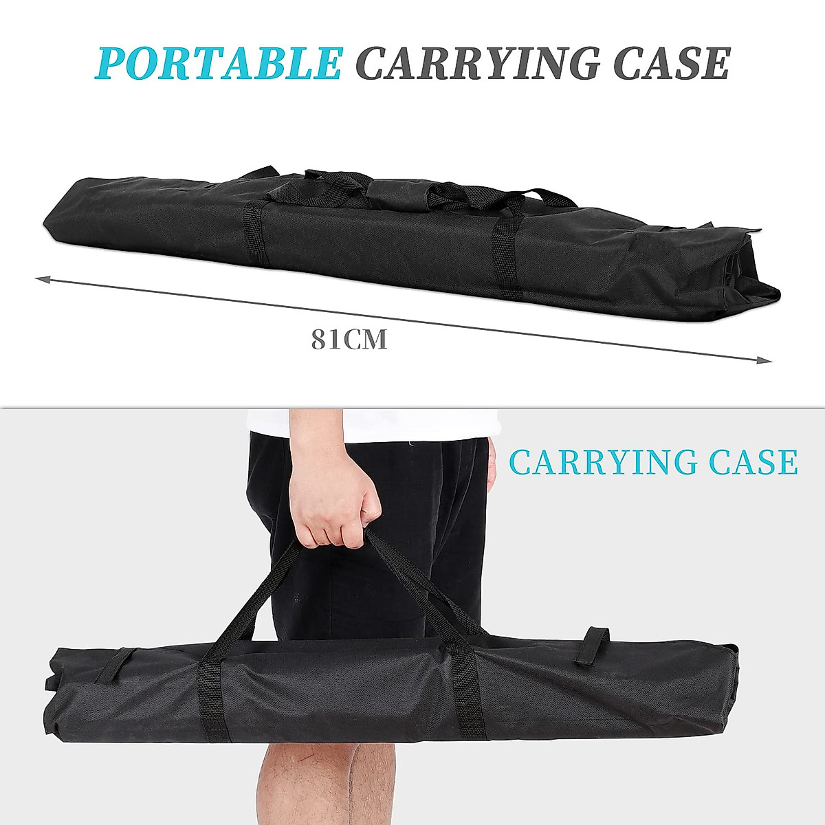 GSY Backdrop Stand 6.5x6.5ft/2x2m, Adjustable Heavy Duty Background Stand for Parties, Wedding, Photography, Ad Display, Activity Decoration