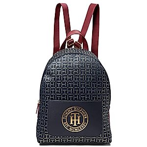 Tommy Hilfiger Millie II Medium Dome Backpack Tommy Navy/Light Gold Lurex One Size